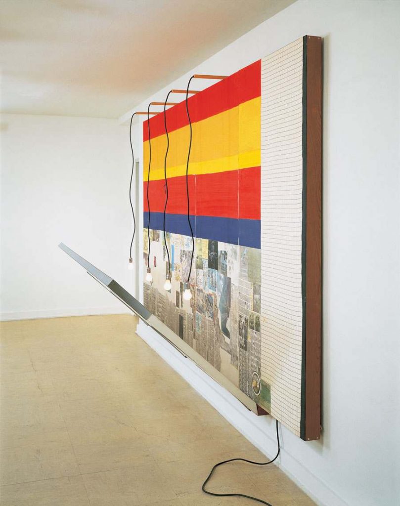 Rauschenberg-Robert_Moon-Burn_1977 | Cranbrook Art Museum