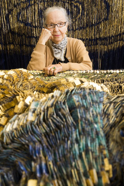 Fabric of Impulse: Fiber Artist Olga de Amaral Melds Artistic ...